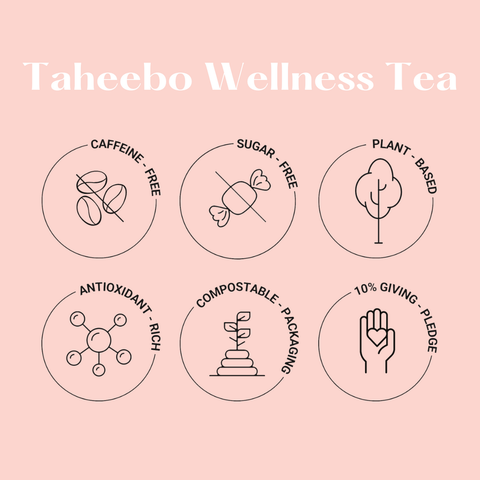 Taheebo Wellness Tea | Pau d’Arco Herbal Tea for Immune Support
